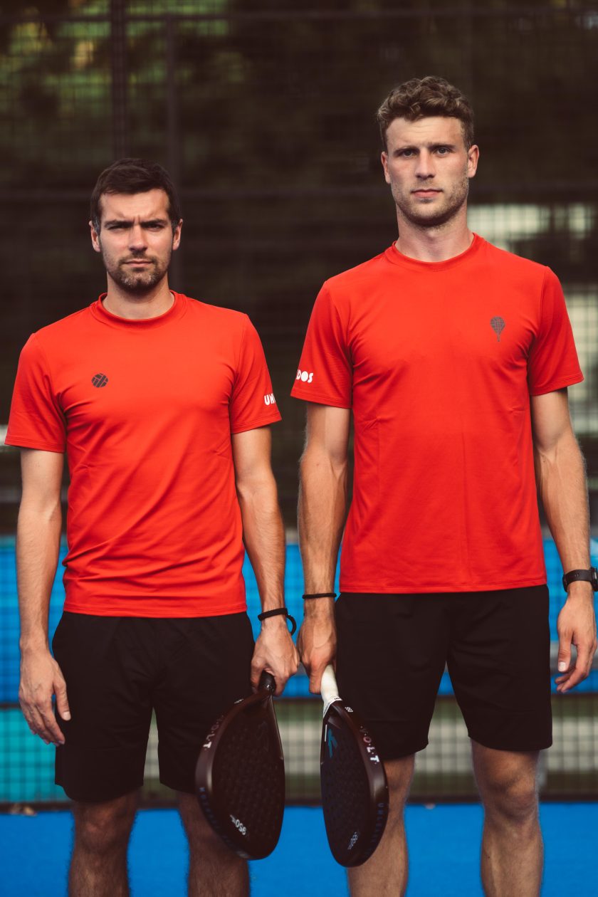 Ball & Racket Padel Team Outfits | Red Shirts – Unidos
